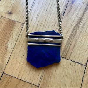 Lucky Brand | Jewelry | Lucky Brand Blue Stone Necklace | Poshmark
